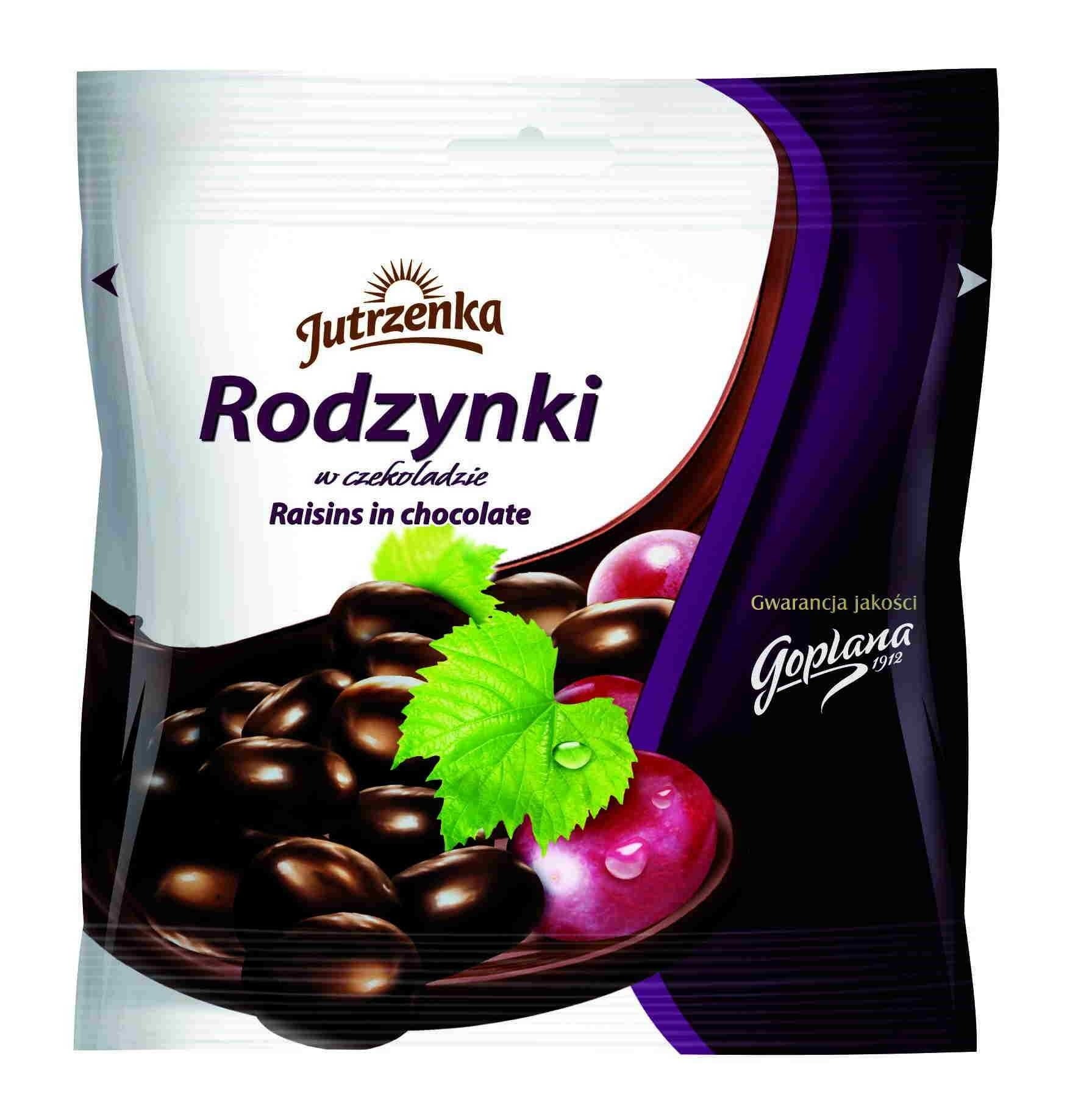 Jutrzenka Rodzynki W Czekoladzie 80g – Zdrowie & Uroda