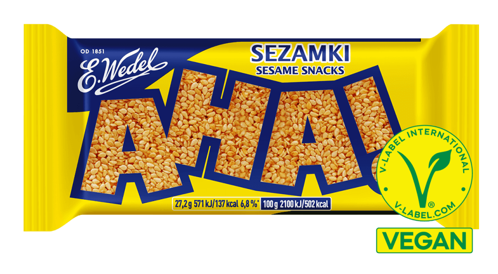 Wedel Aha Sezamki 28g – Zdrowie & Uroda