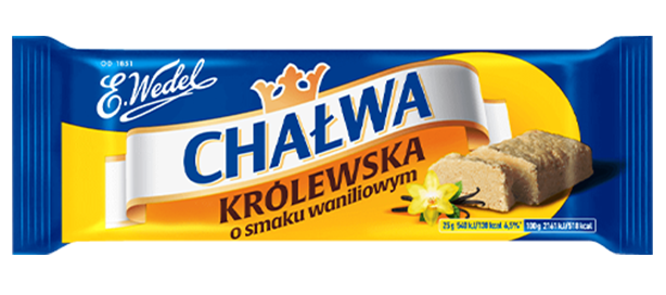 Wedel Halva Vanilla (Chalwa Vaniliowa) 100g – Zdrowie & Uroda