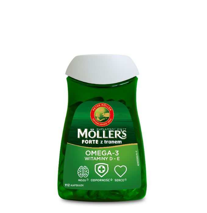 Möller’s ® Forte with cod liver oil 60 caps. – Zdrowie & Uroda