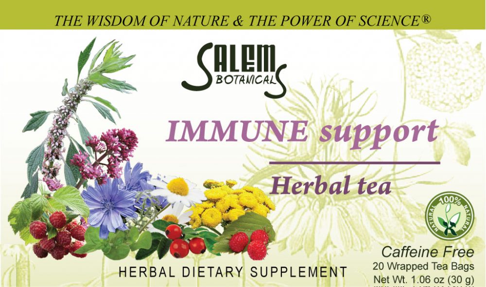 Salem Botanicals Immune Support Herbal Tea 20 bags – Zdrowie & Uroda