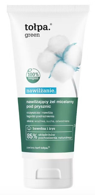 TOLPA green moisturizing. moisturizing micellar shower gel, 200 ml ...