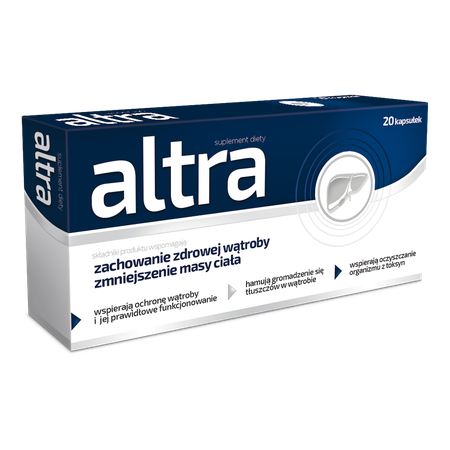 Altra for Healthy Liver Function and Detoxification 20 capsules ...