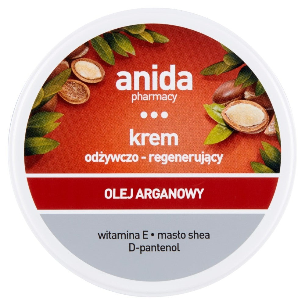 Anida Nourishing and regenerating cream with argan oil 125 ml – Zdrowie ...