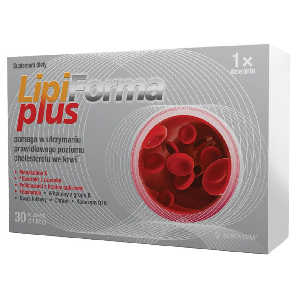 LipiForma plus Dietary Supplement 30 tablets – Zdrowie & Uroda