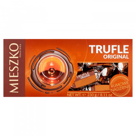 Mieszko Trufle Original Chocolate Rum Candies 230g – Zdrowie & Uroda