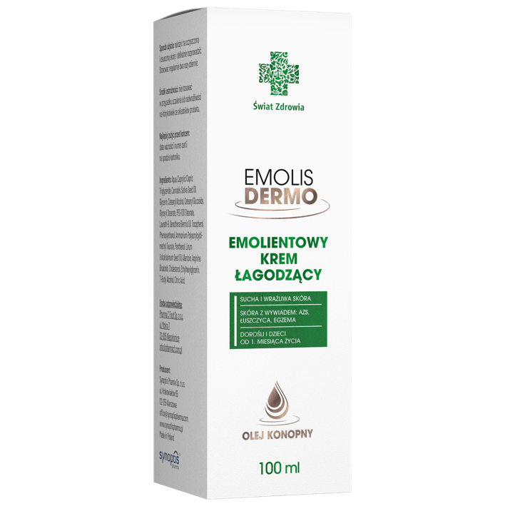 Swiat Zdrowia Emolis Dermo Emollient Cream 100ml – Zdrowie & Uroda