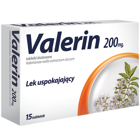 Valerin Dietary Supplement Promotes Relaxation and Sleep 15 tablets ...