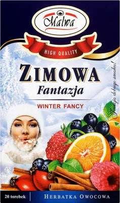 MALWA Herbal Winter Fancy Fruit Tea 20 bags – Zdrowie & Uroda