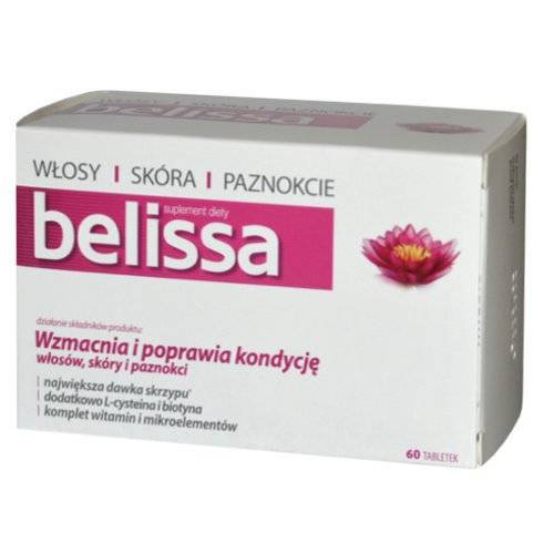 Belissa Hair Skin and Nail Supplement 60 tablets – Zdrowie & Uroda