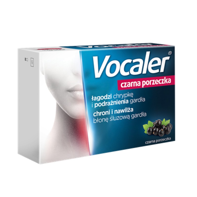 Vocaler Black Currant Lozenges 12pcs – Zdrowie & Uroda